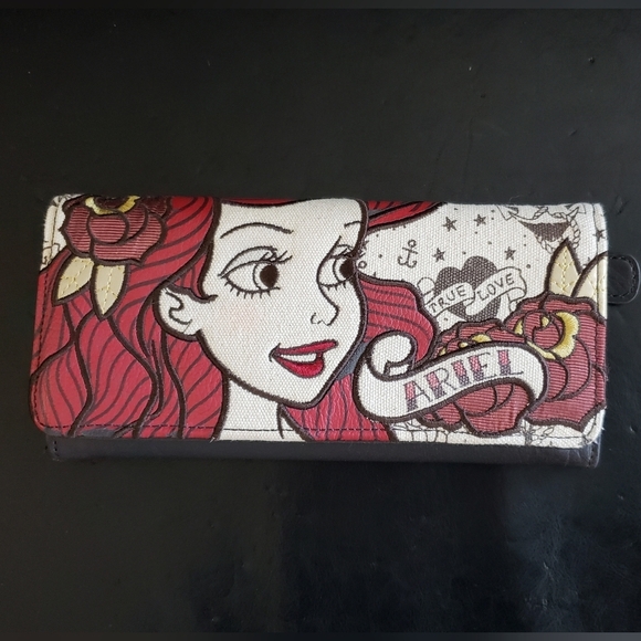 Loungefly | Bags | Loungefly Disney The Little Mermaid Ariel Wallet ...